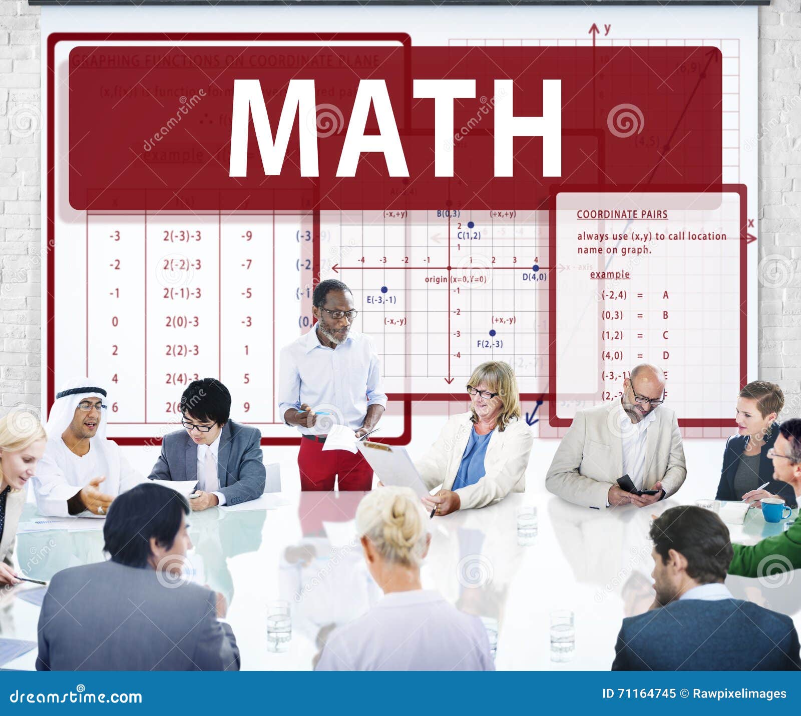 Math Mathematics Calculation Chart Concept Stock Image - Image of chart ...