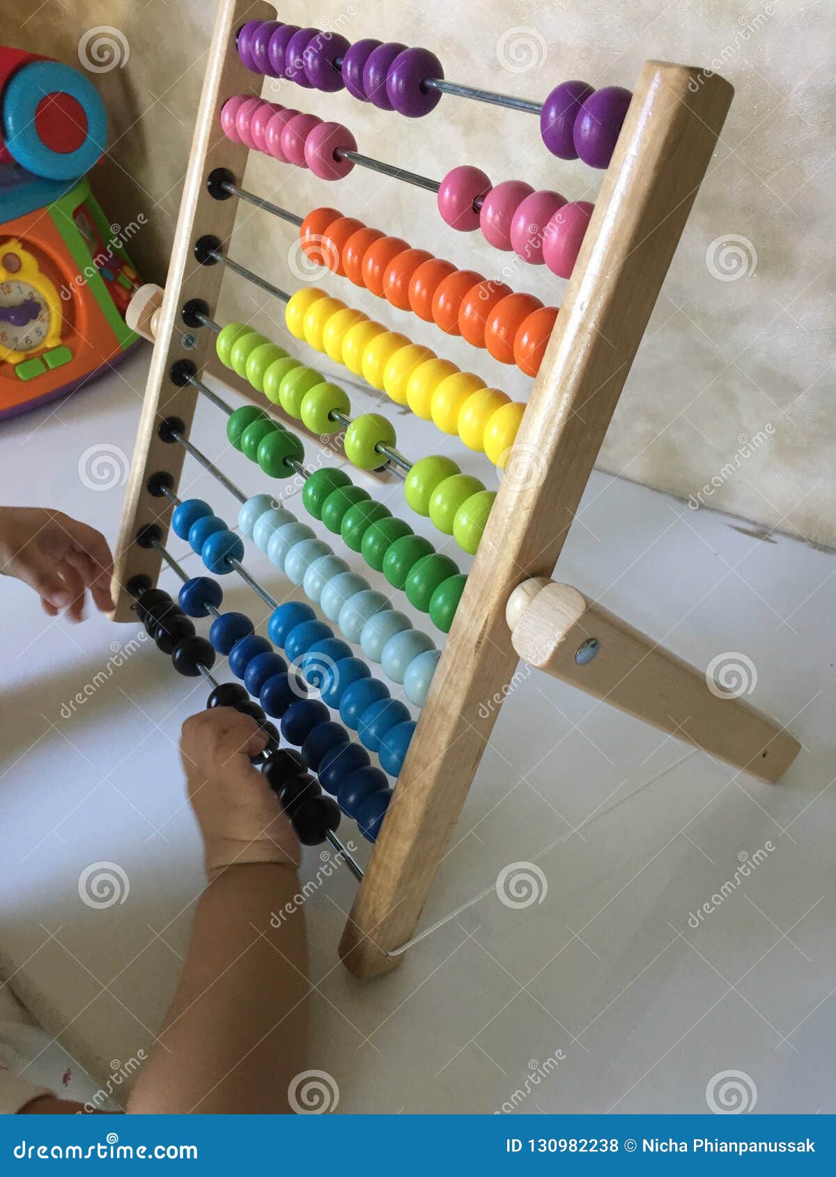 Abacus play kids stock photo. Image of education, mathematics - 130982238
