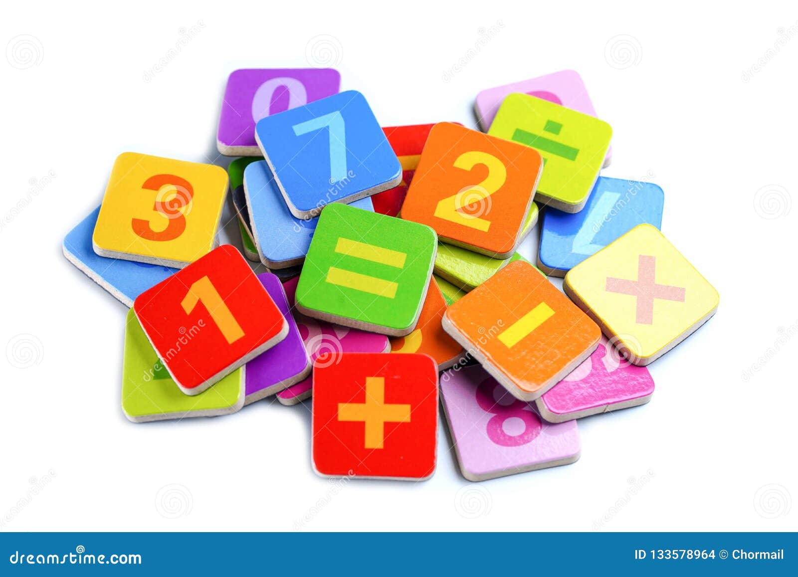 Math Number Colorful on White Background Stock Photo - Image of count ... Math Number Colorful on White Background Stock Photo - Image of count ...