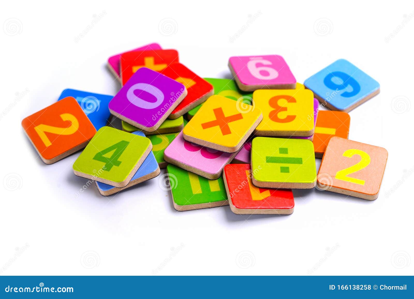 Math Number Colorful on White Background Stock Photo - Image of game ... Math Number Colorful on White Background Stock Photo - Image of game ...