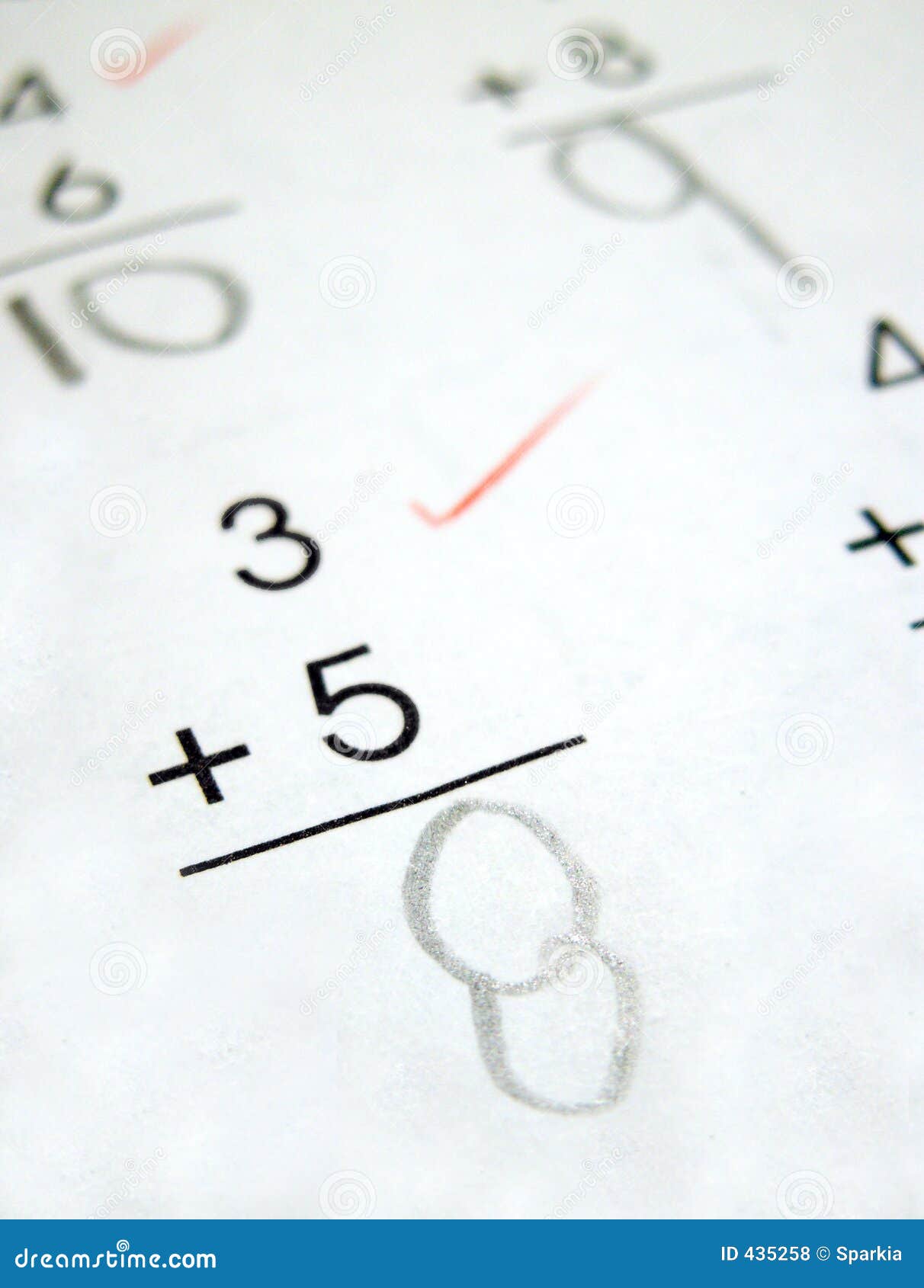 Math problems stock photo. Image of equations, homeschooling - 435258