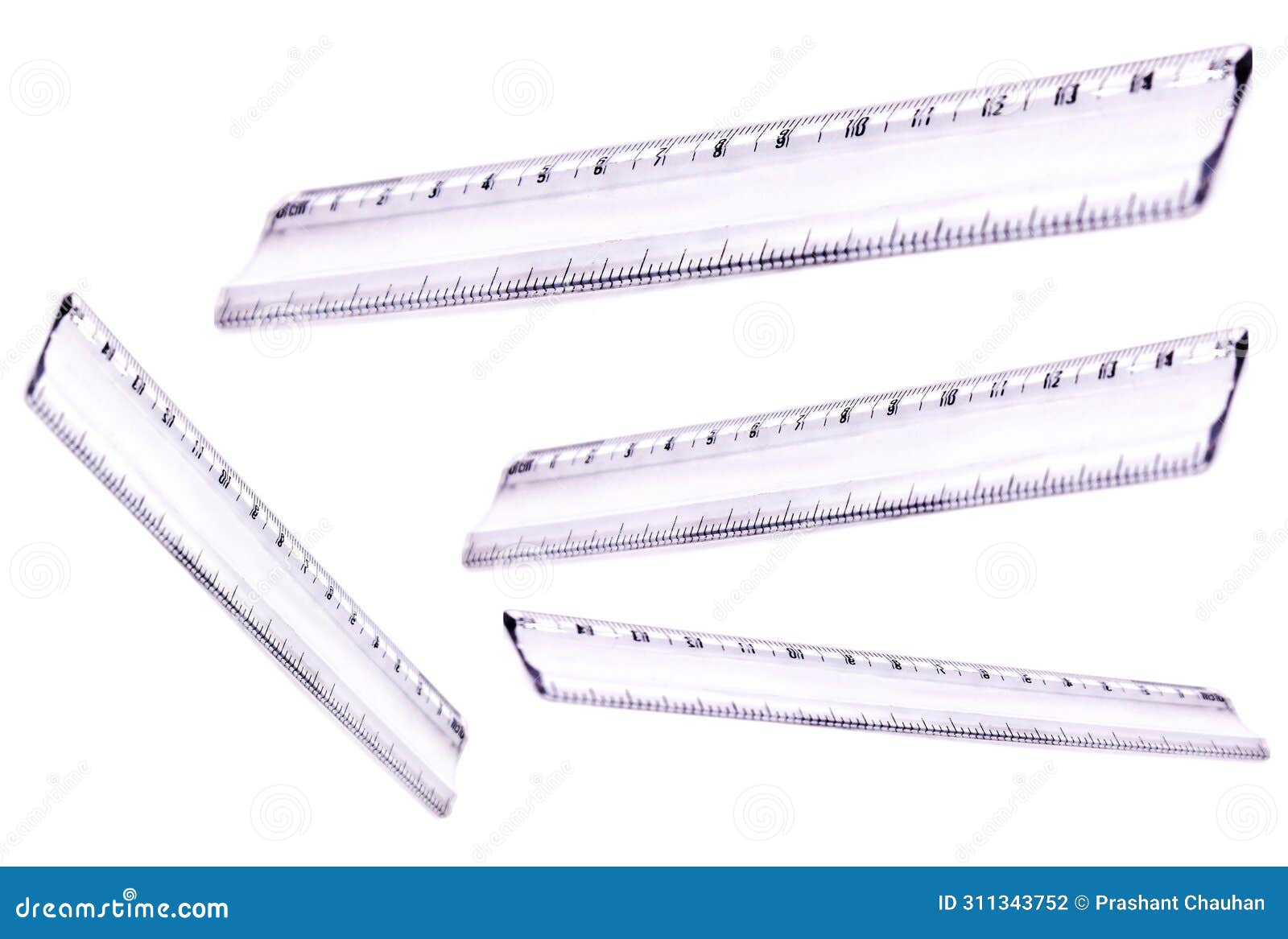 Protractors, Ruler And Colored Pencils Stock Image | CartoonDealer.com ...