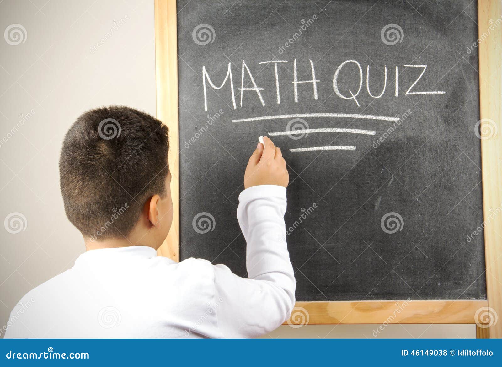 Math Quiz stock photo. Image of drawing, figures, education - 46149038