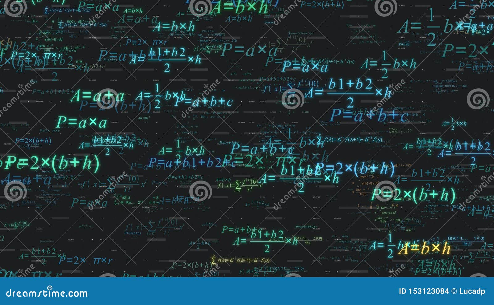 Math and research concept stock illustration. Illustration of graph ...