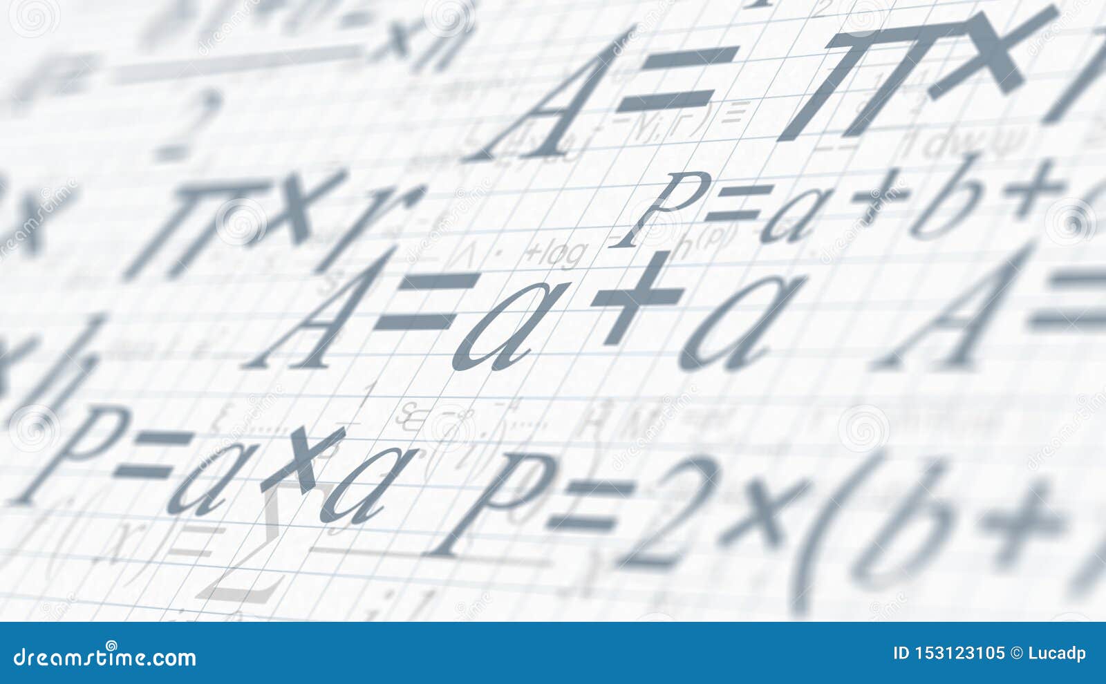 Math and research concept stock illustration. Illustration of ...