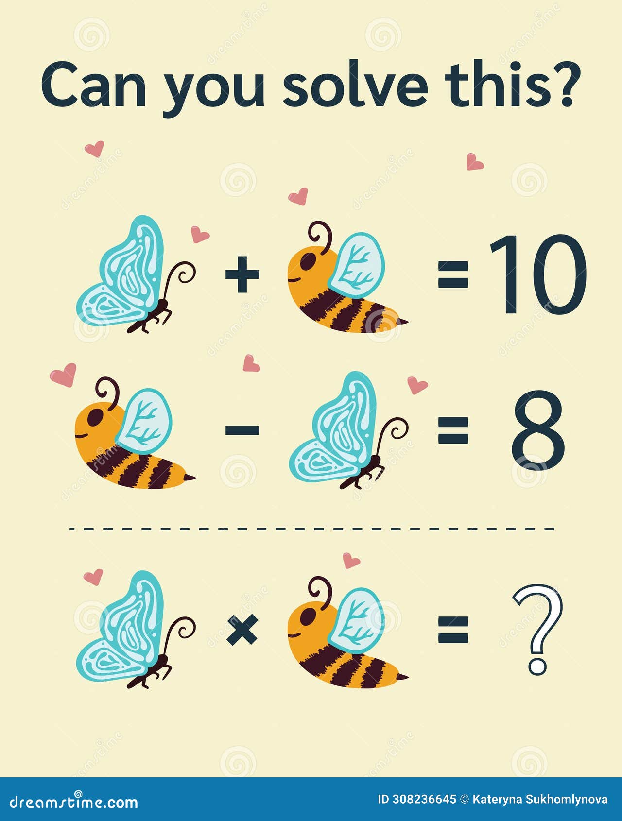 Math Riddle For Kids And Adults. Picture Equations, Fun Picture Math ...
