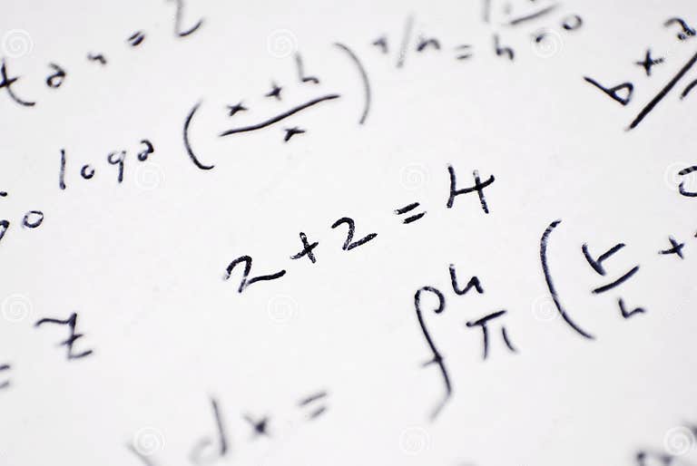Math is simple stock photo. Image of education, lesson - 24838896