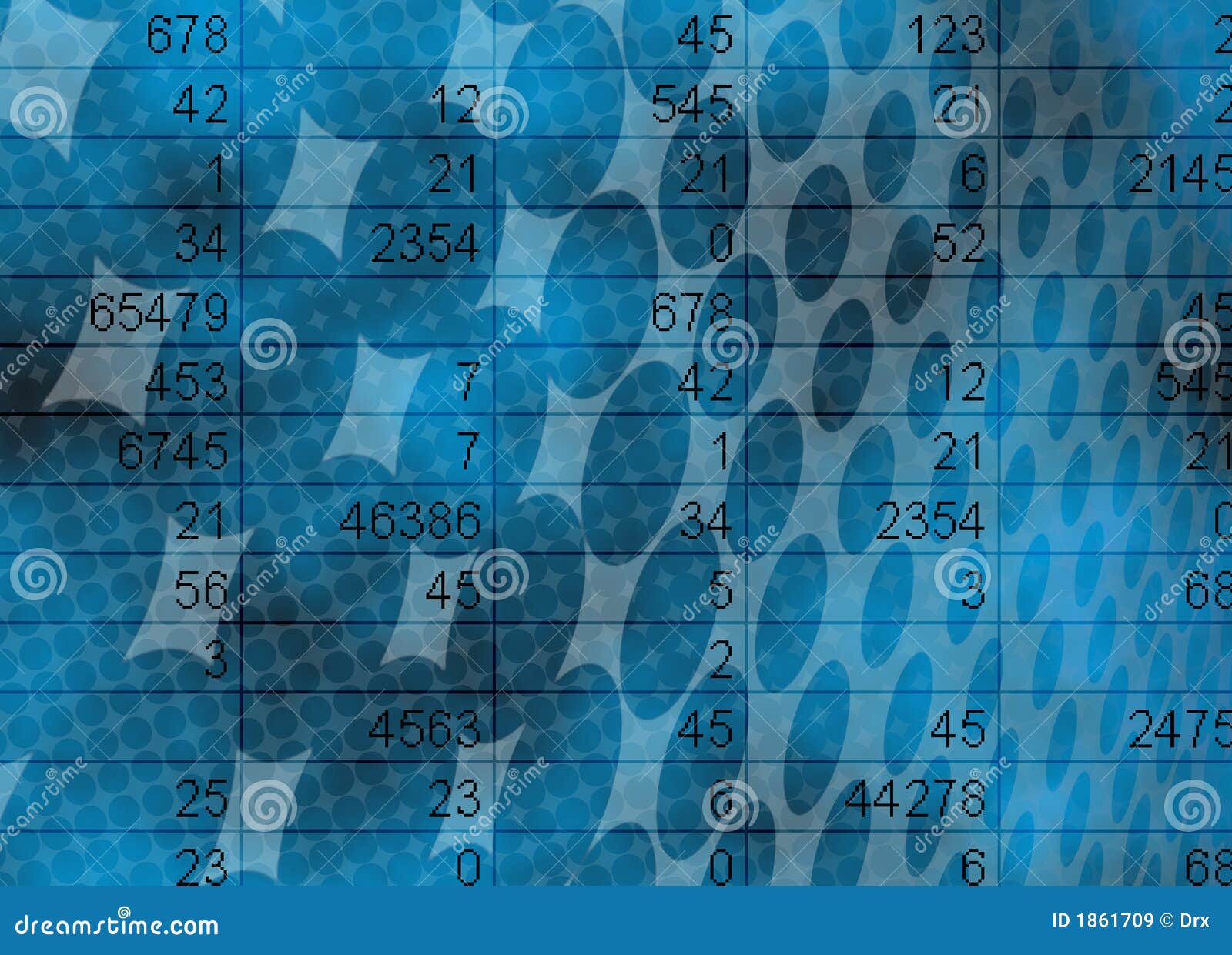 Statistic Math Law Theory And Mathematical Formula Equation Cartoon ...