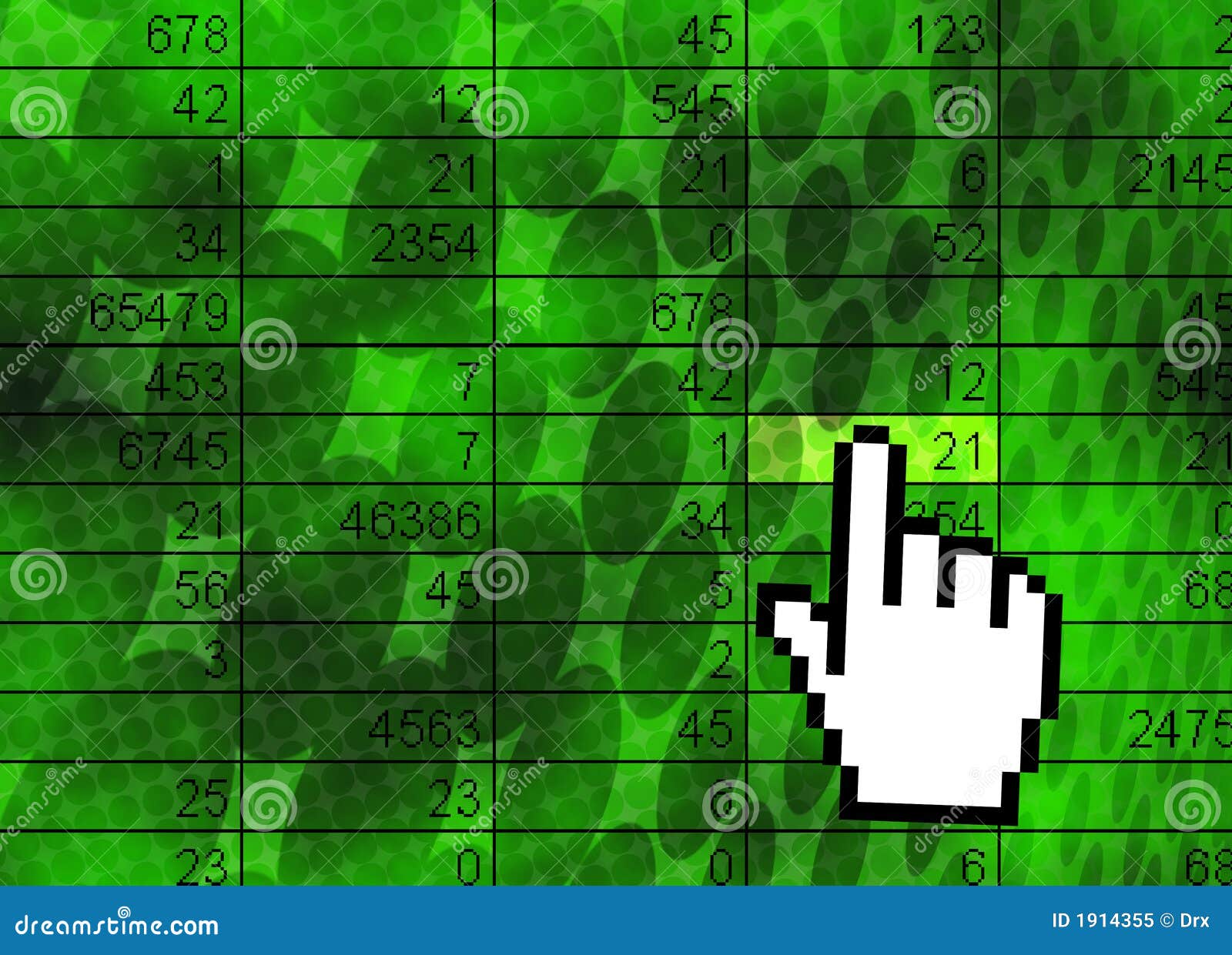 Statistic Math Law Theory And Mathematical Formula Equation Cartoon ...