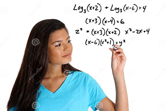 Math Student stock photo. Image of happy, youth, background - 24628452
