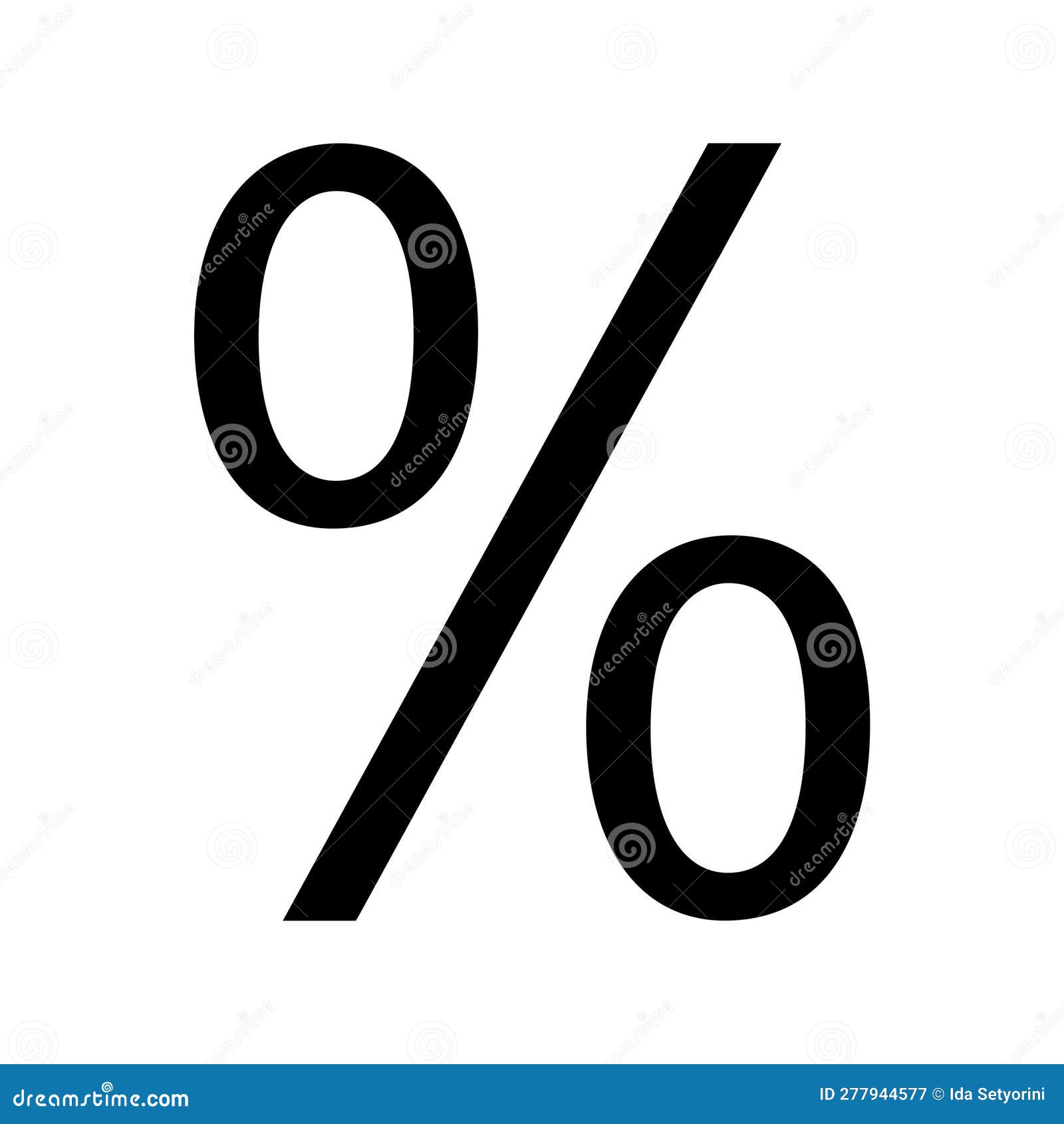 Math Symbol Icon Percent Vector Stock Illustration - Illustration of ...