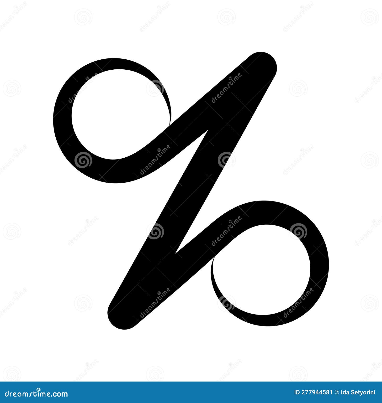 Math Symbol Icon Percent Vector Stock Illustration - Illustration of ...