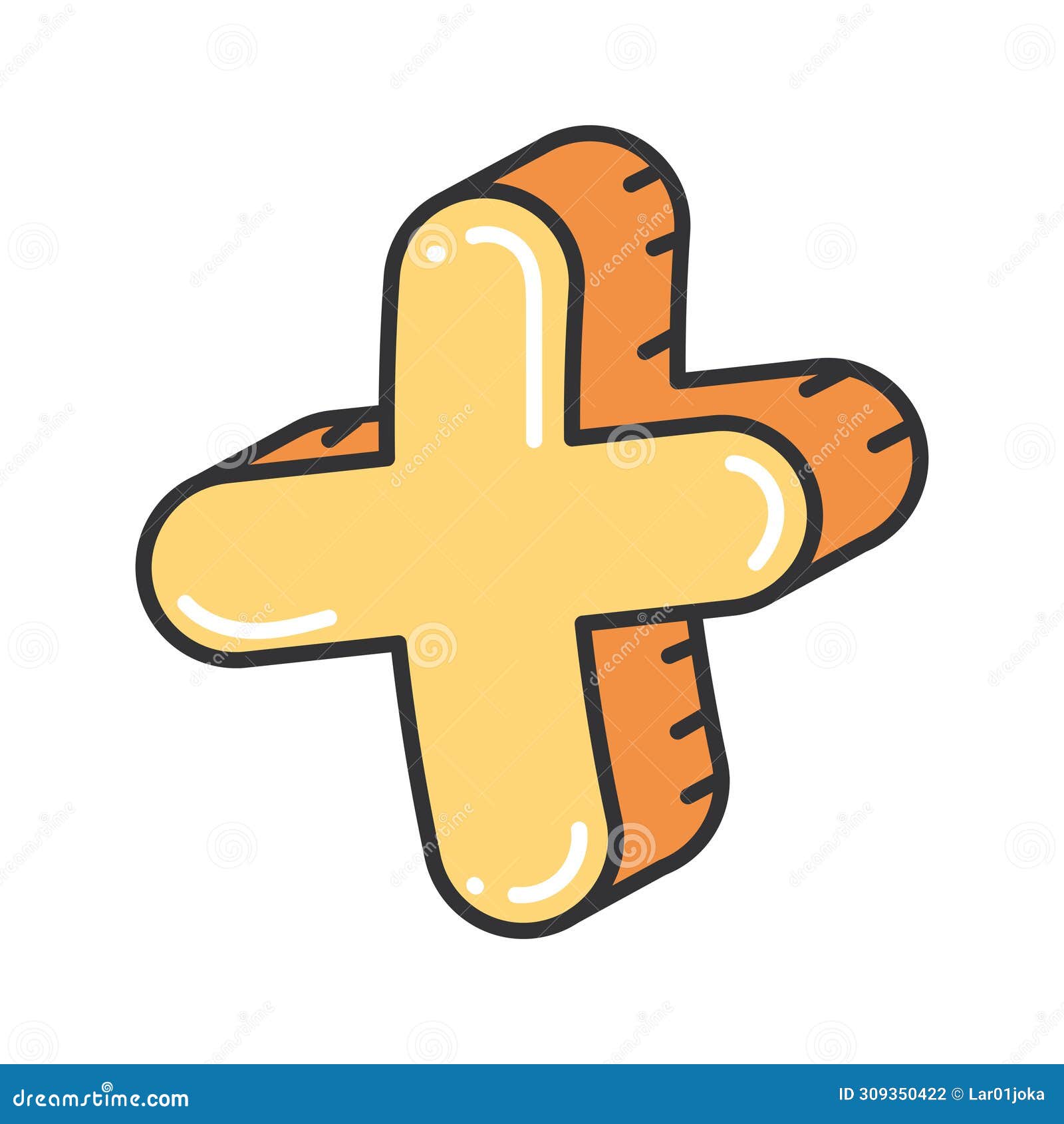 Math Symbol Sketch Icon Hand Draw Vector Stock Vector - Illustration of ...