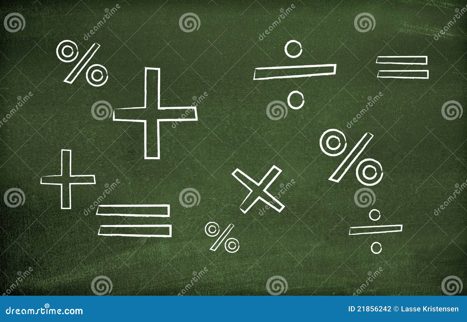 Math symbols stock photo. Image of addition, calculate - 21856242