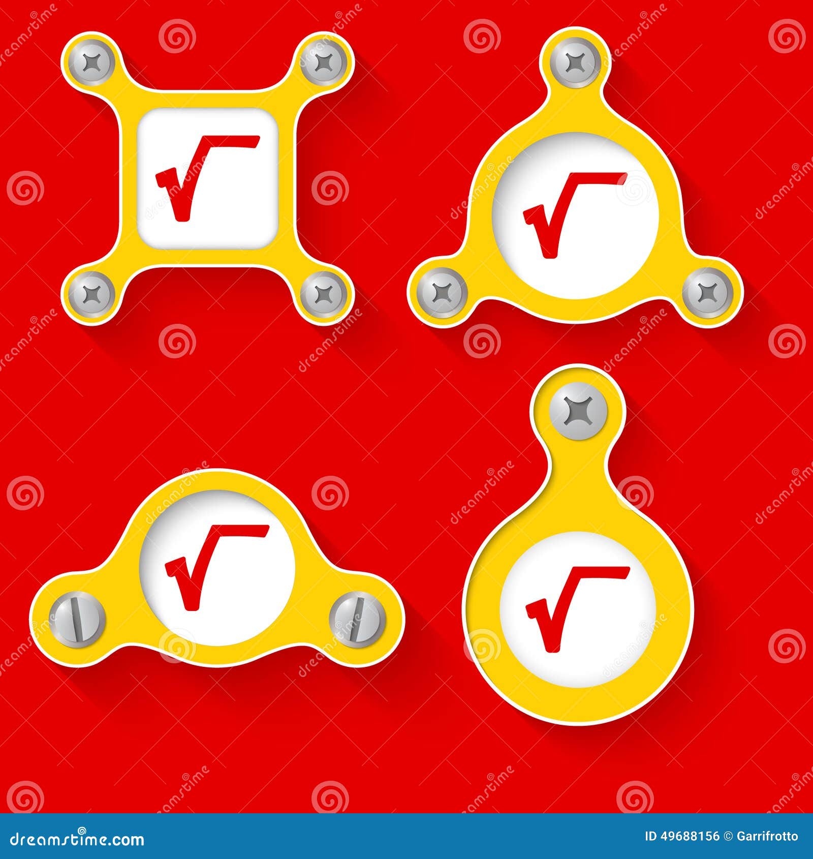Math symbols stock vector. Illustration of mathematics - 49688156