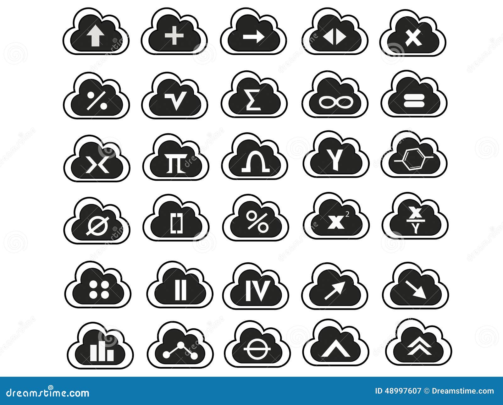 Math Symbols Royalty-Free Stock Photography | CartoonDealer.com #48997607