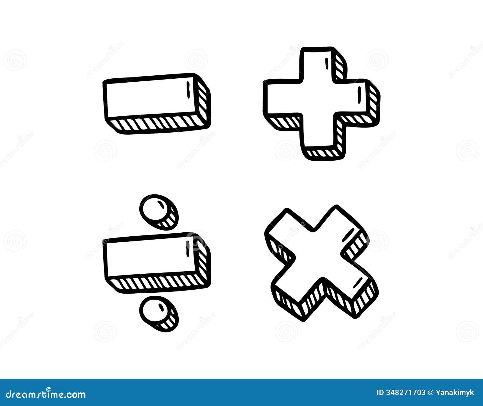 Add, Subtract, Divide, Multiply Symbols Solid, Education Concept, Math ... Add, Subtract, Divide, Multiply Symbols Solid, Education Concept, Math ...