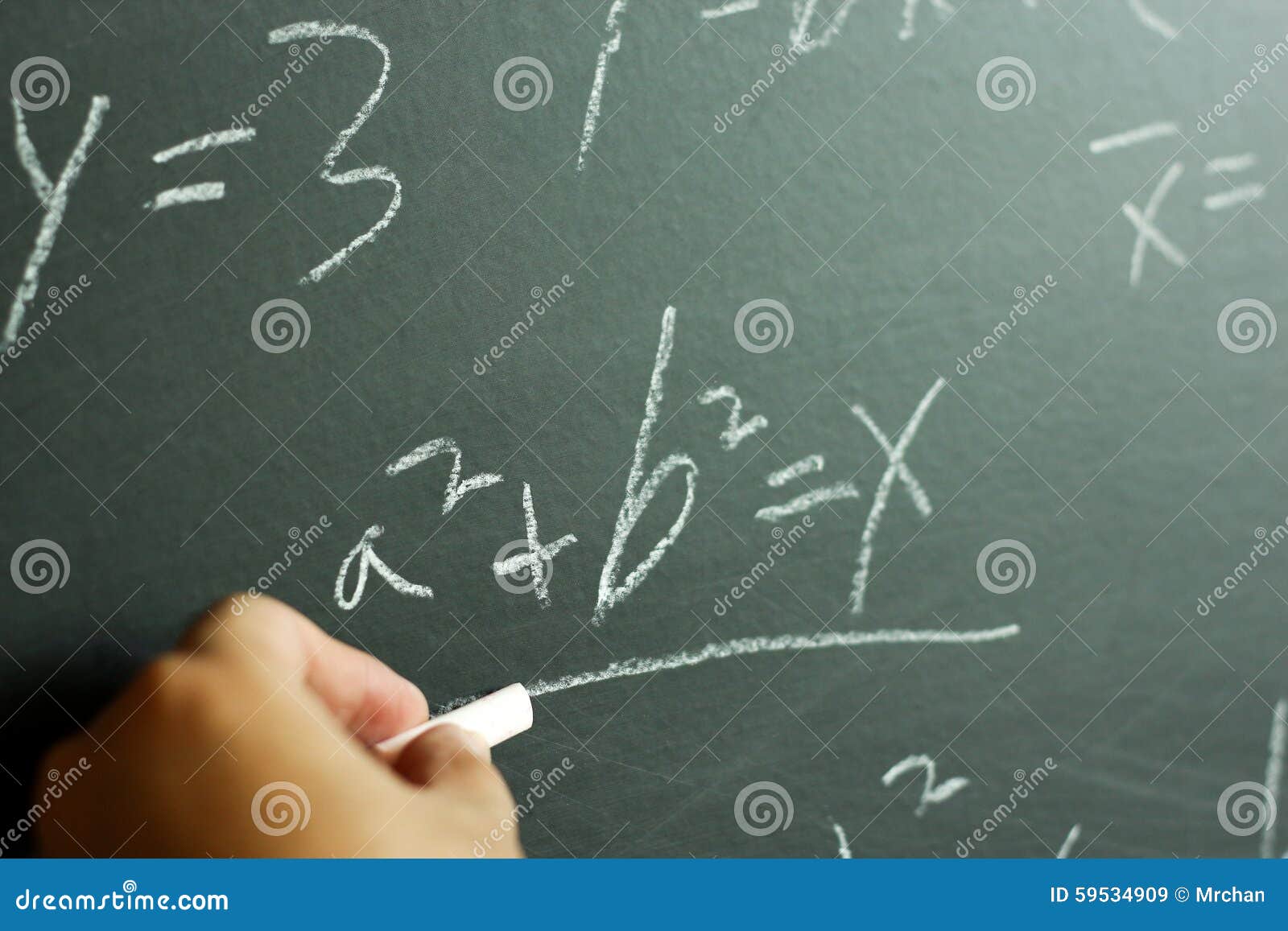Math Teaching stock image. Image of study, exam, slate - 59534909