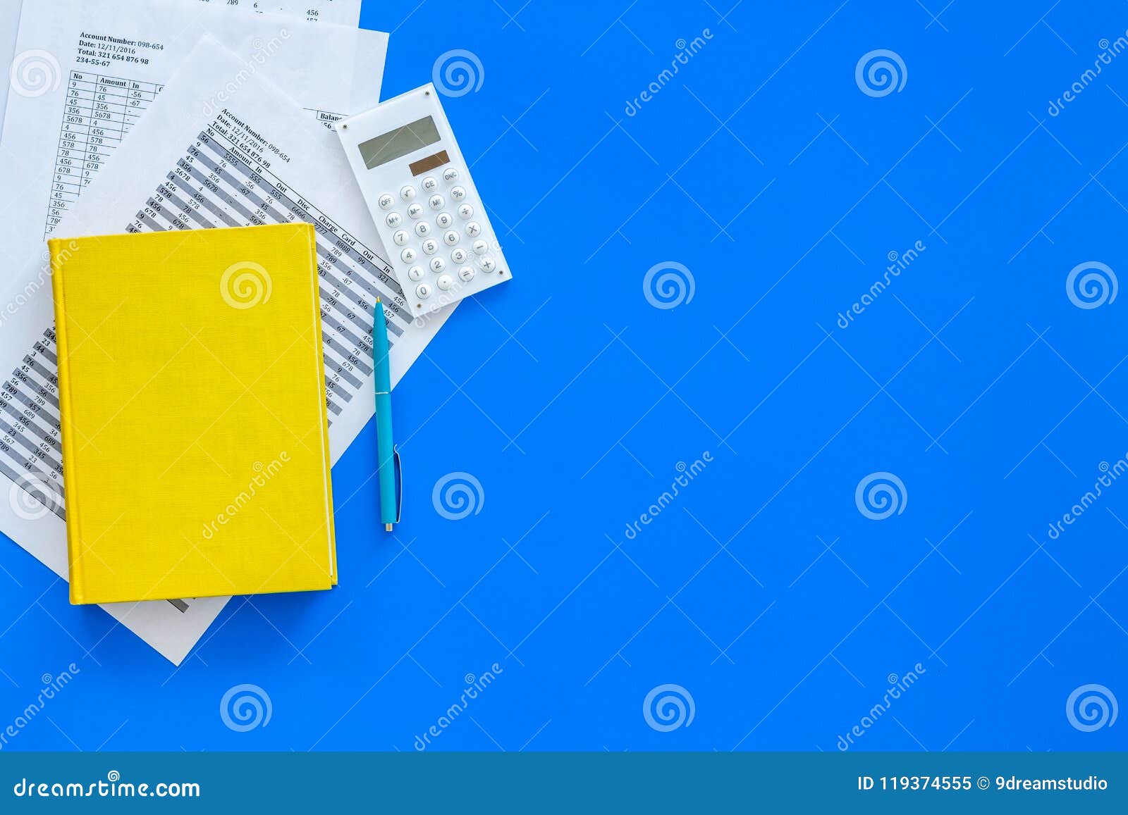 Math Textbook or Tutorial Near Sheet with Numbers, Countes and ...