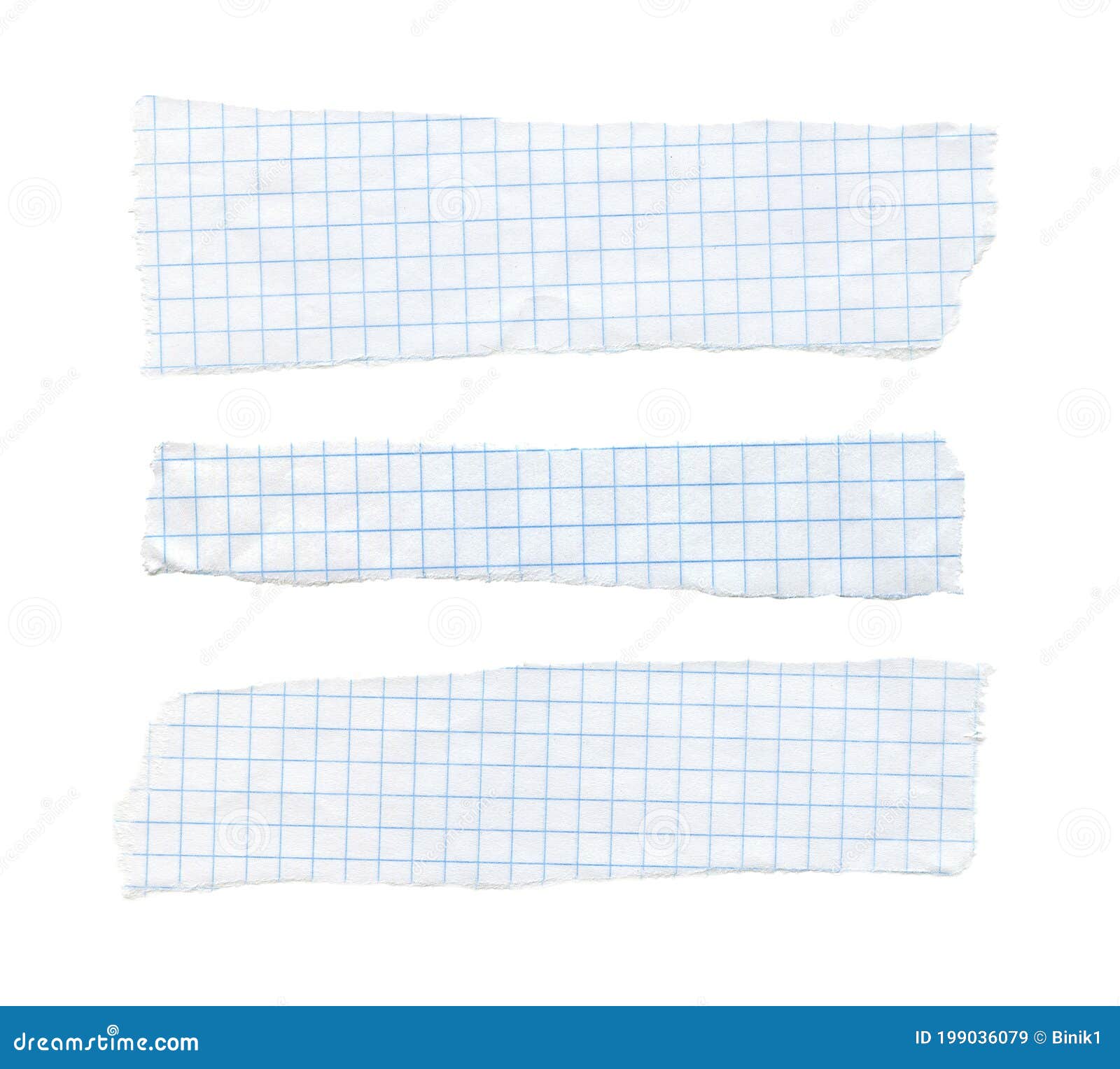 Math Torn Papers Isolated on White Background Stock Image - Image of ...