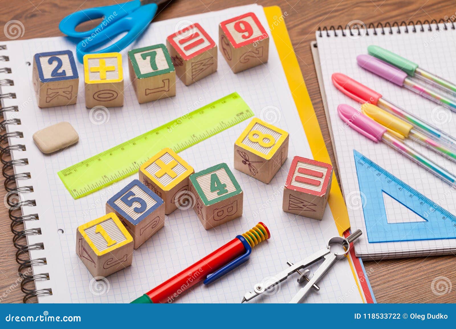 Math toy kids concept stock photo. Image of math, game - 118533722