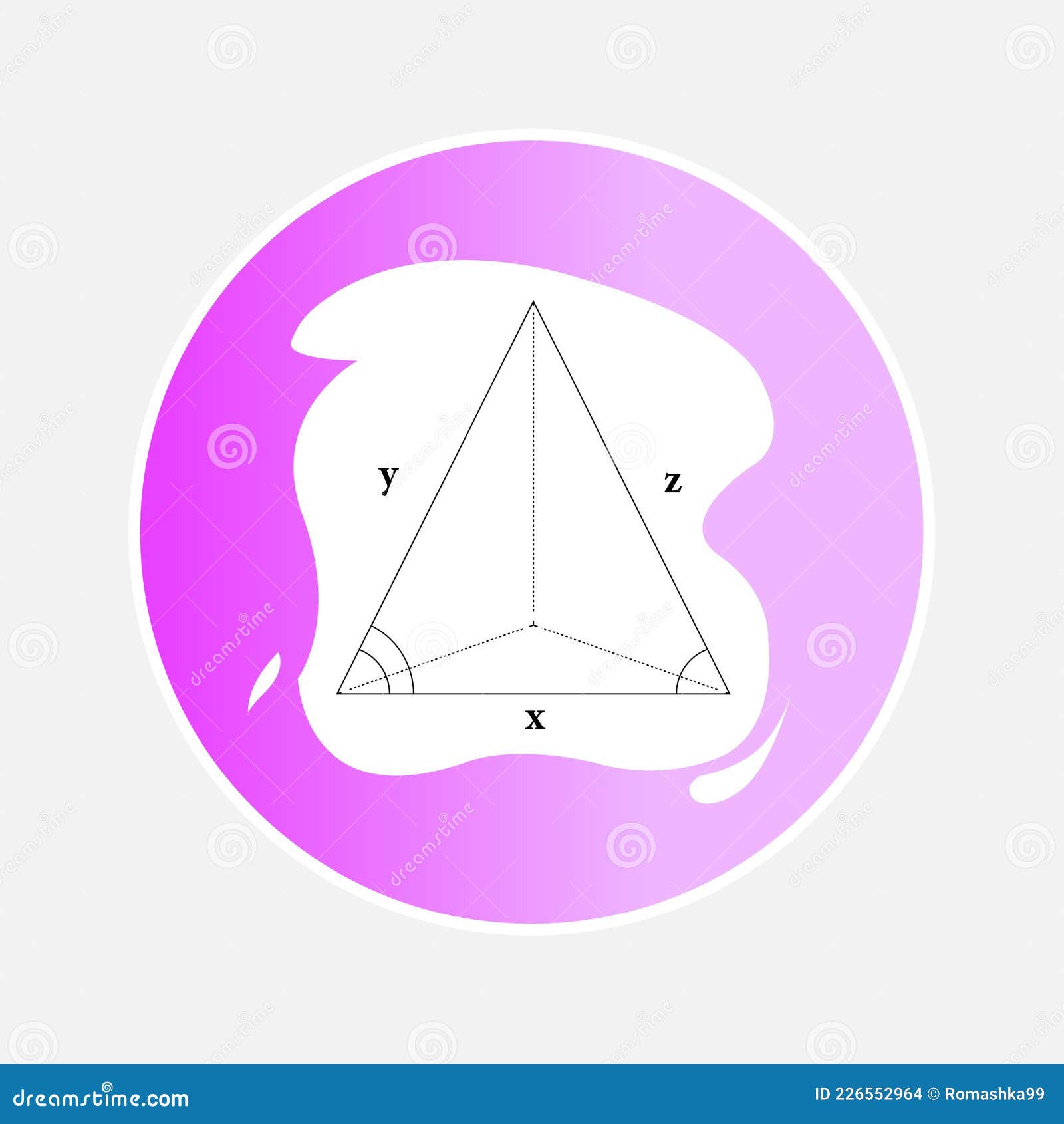 Math Triangle Royalty-Free Stock Photo | CartoonDealer.com #69735729