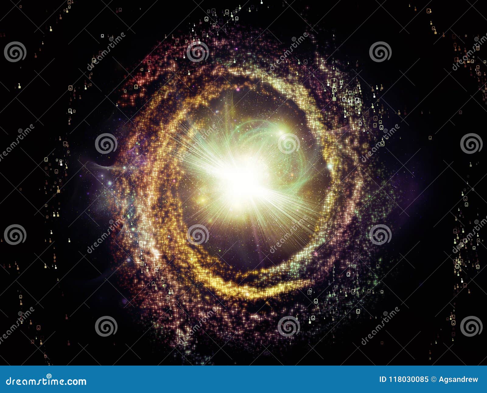 Dance of Numbers stock illustration. Illustration of data - 118030085