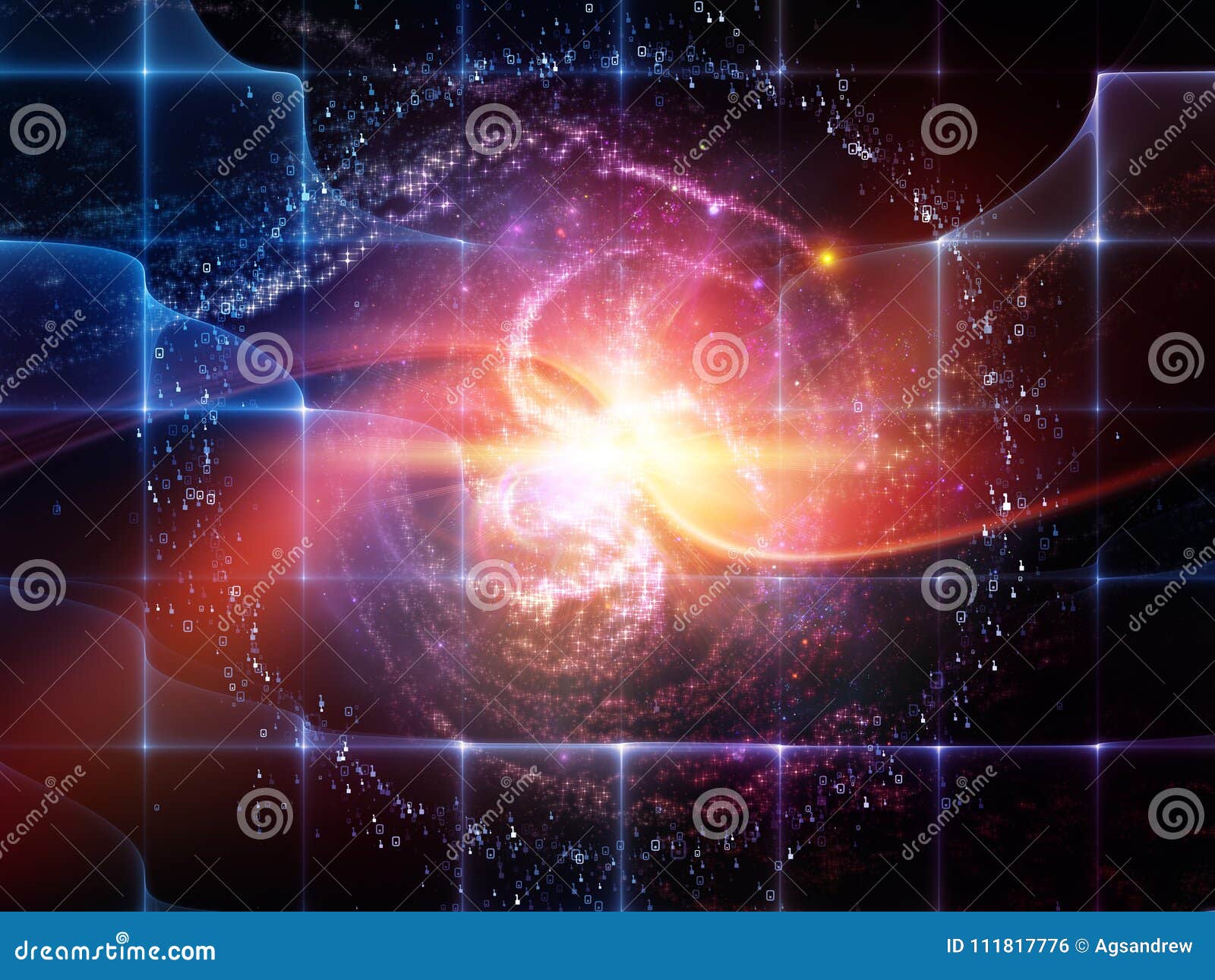 Computing Numbers stock illustration. Illustration of bright - 111817776