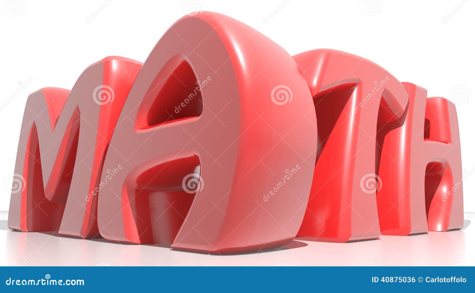 Mathe stock abbildung. Illustration von zeichen, kennt - 40875036