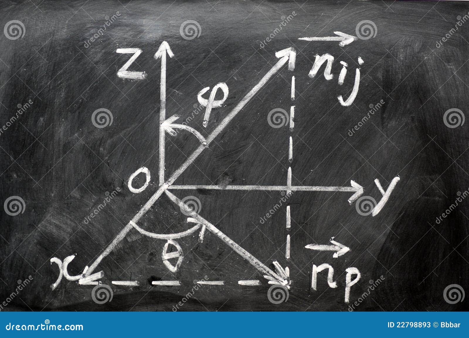 Matheformeln Geschrieben Auf Tafel Stockbild - Bild von kreide, lektion ...