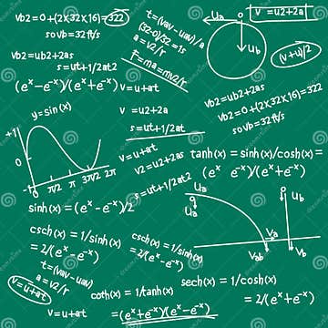 Mathematic formula doodle stock vector. Illustration of calculation ...