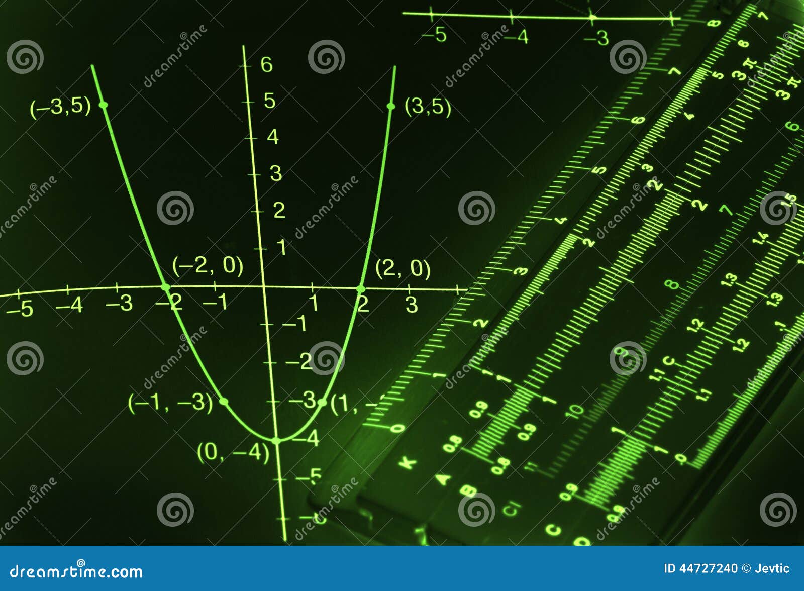 Mathematical Background Stock Photo - Image: 44727240