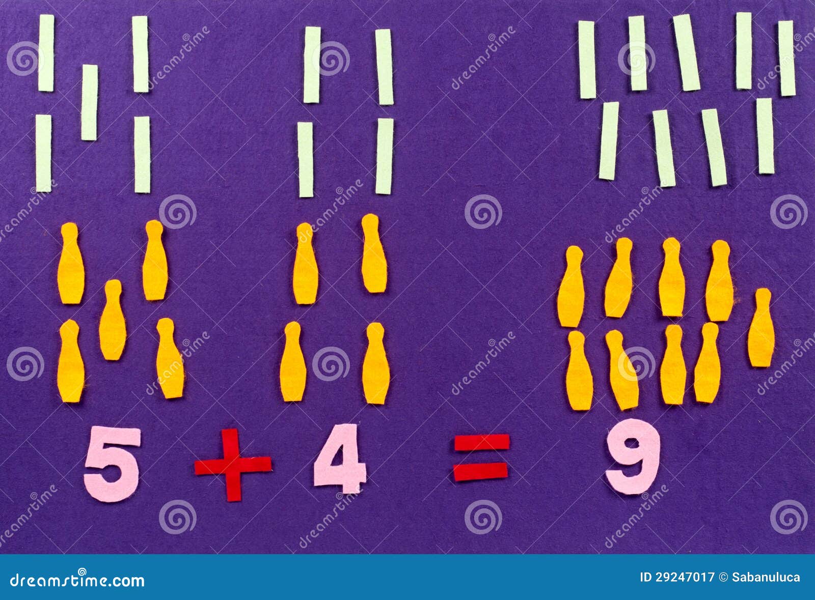 Mathematical Equation for Preschool Stock Image - Image of science ...