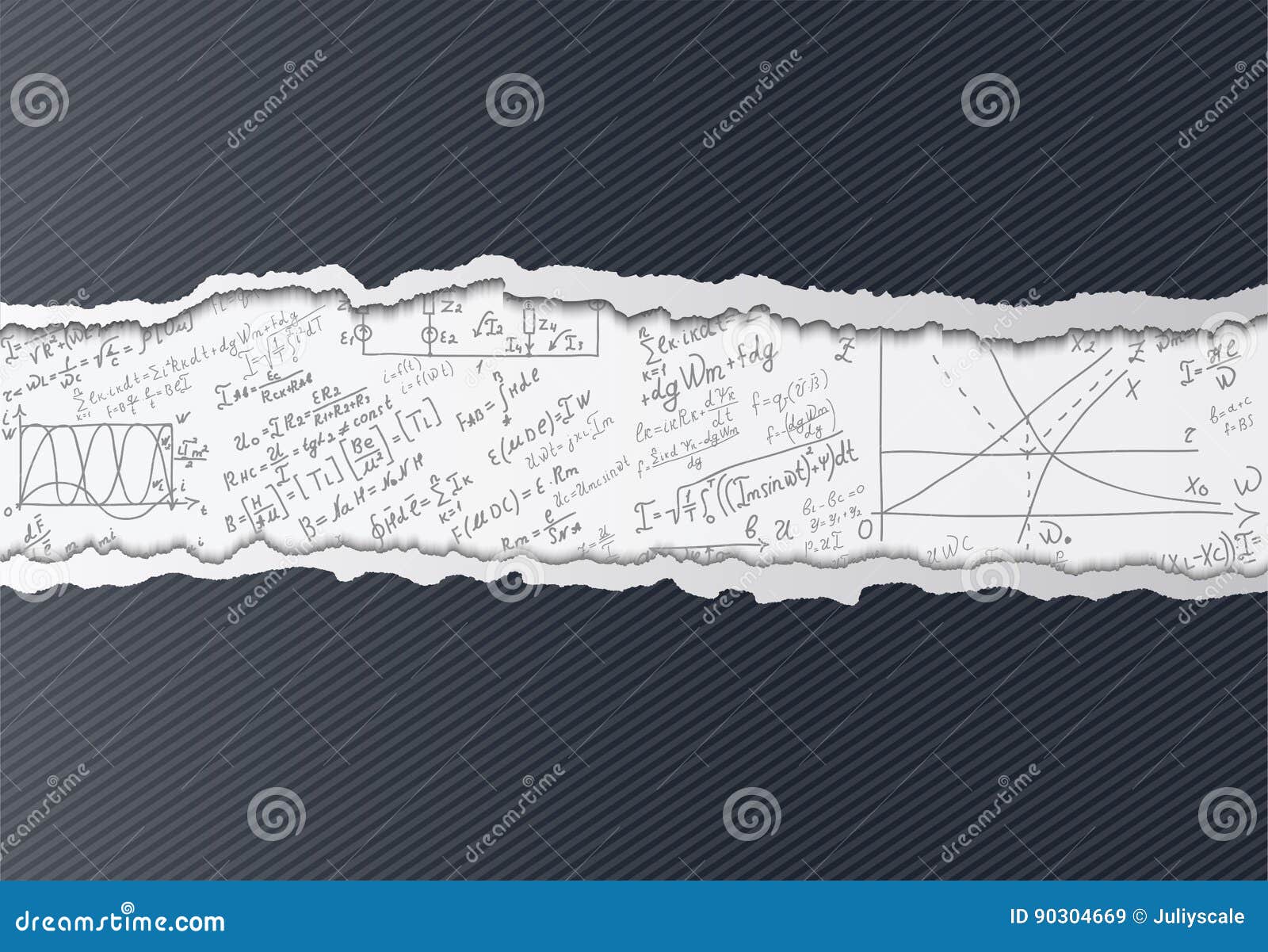 Mathematical Equations and Formulas Stock Vector - Illustration of ...