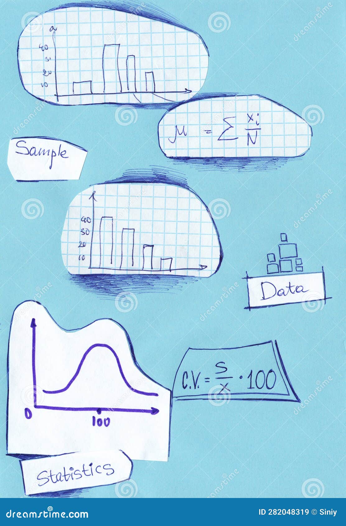 Maths Handwritten Formulas And Diagram, Mathematics Student Written ...