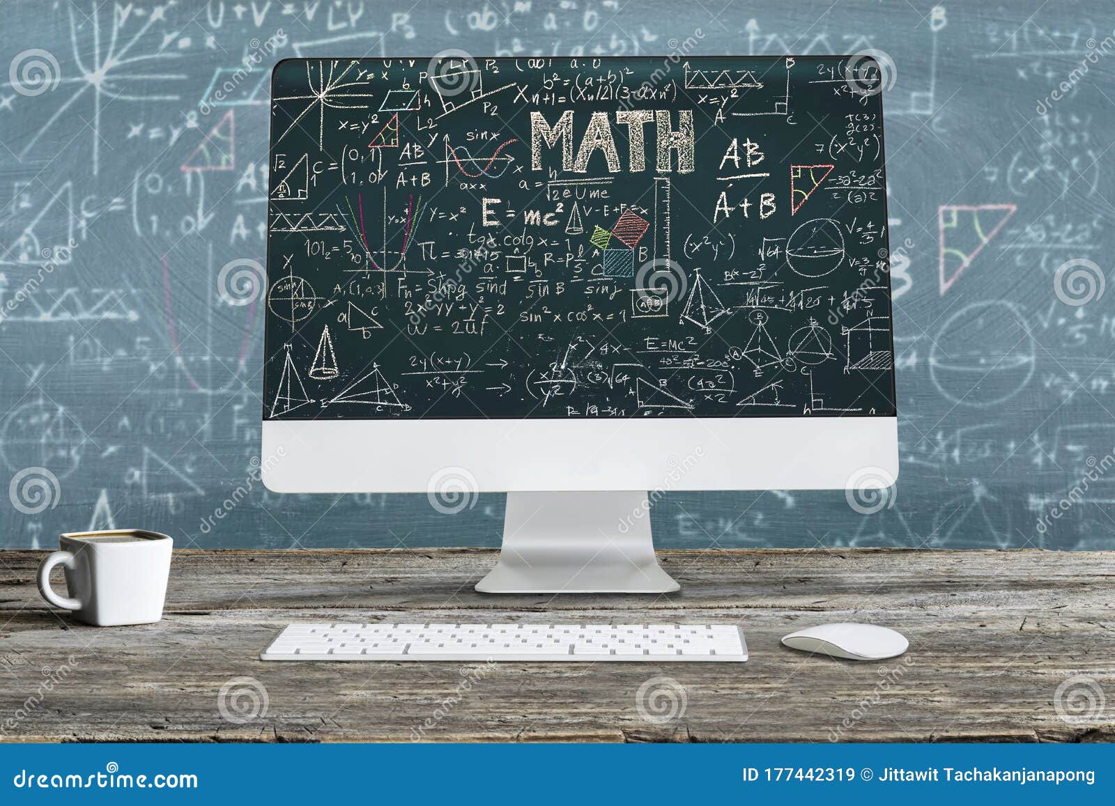 Mathematical Formula Genius Nerd Geek Easy Resolve Stock Photography ...