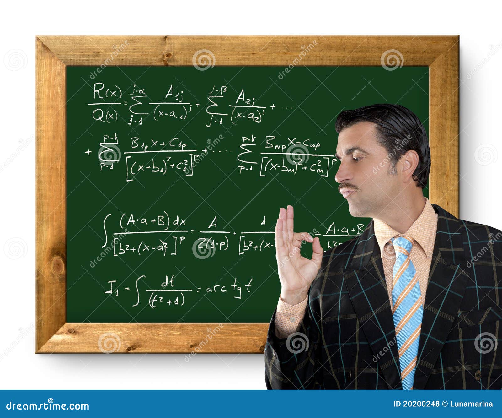 Mathematical Formula Genius Geek Stock Photo - Image of handsome, easy ...