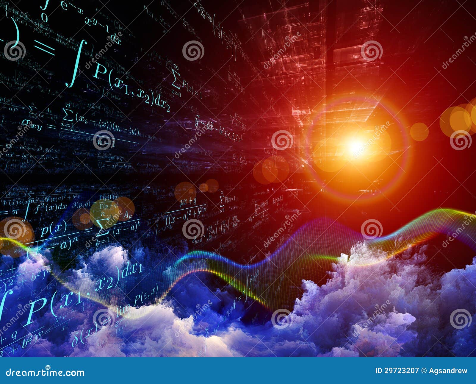Elements of Mathematics stock illustration. Illustration of point ...