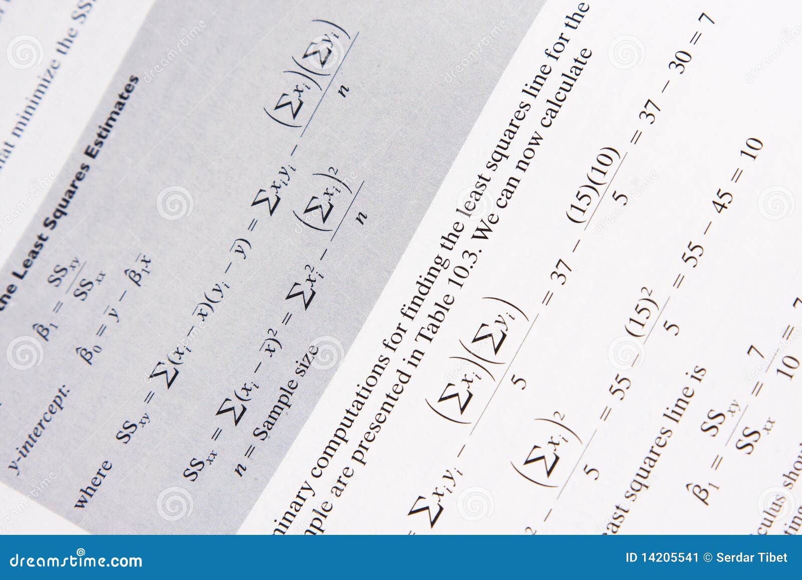 Mathematical Formulas stock image. Image of round, sigma - 14205541