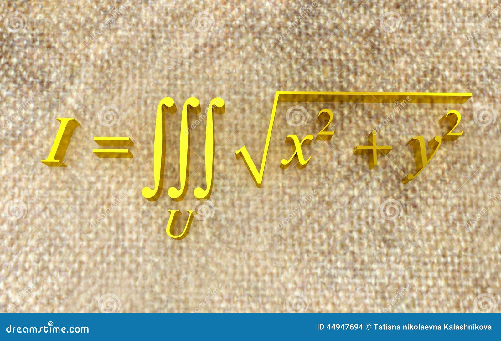 Mathematical formulas. stock photo. Image of equation - 44947694