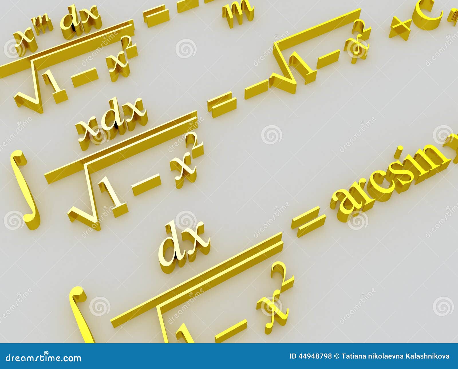 Mathematical formulas. stock photo. Image of symbol, mathematical ...