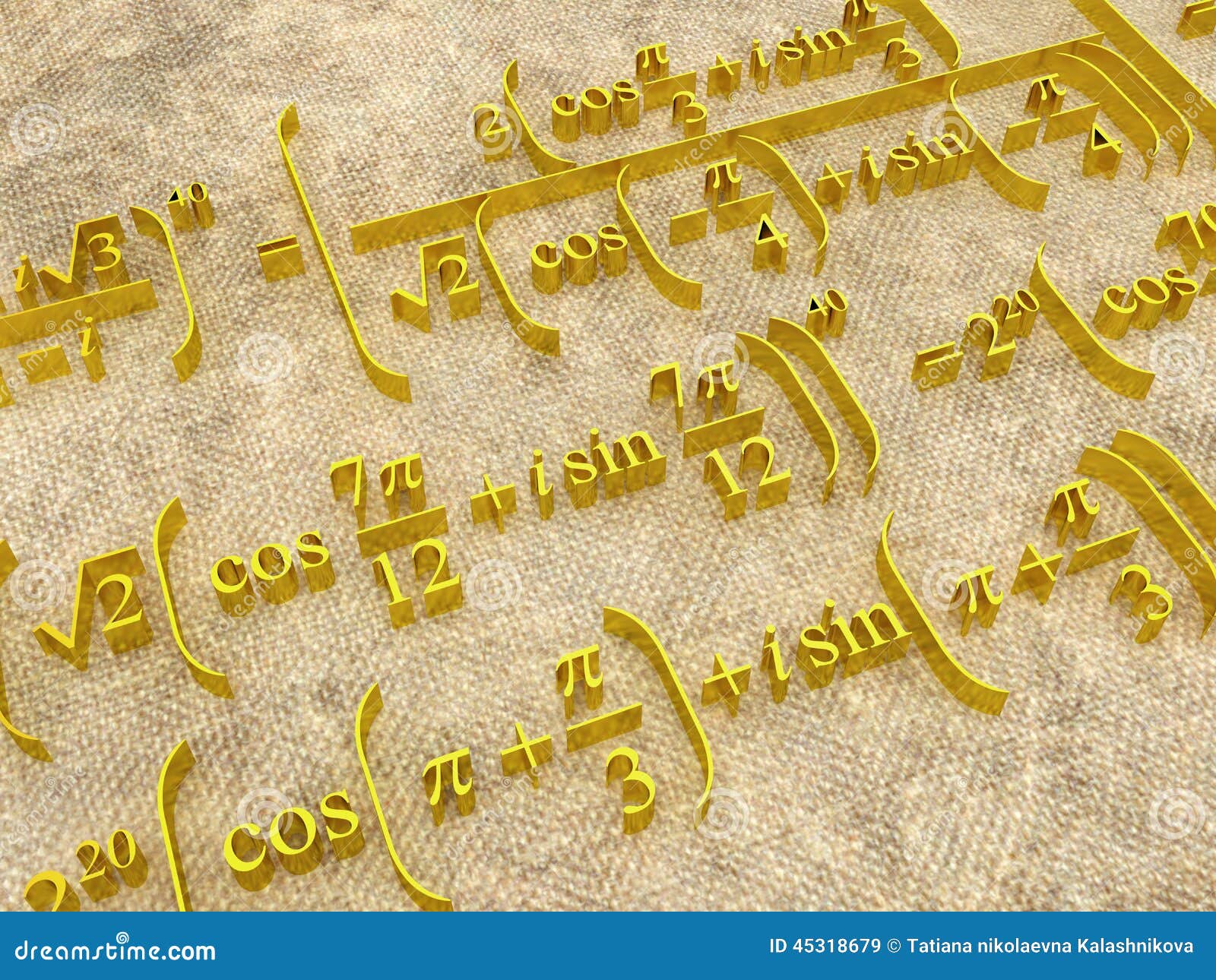 Mathematical formulas. stock image. Image of student - 45318679
