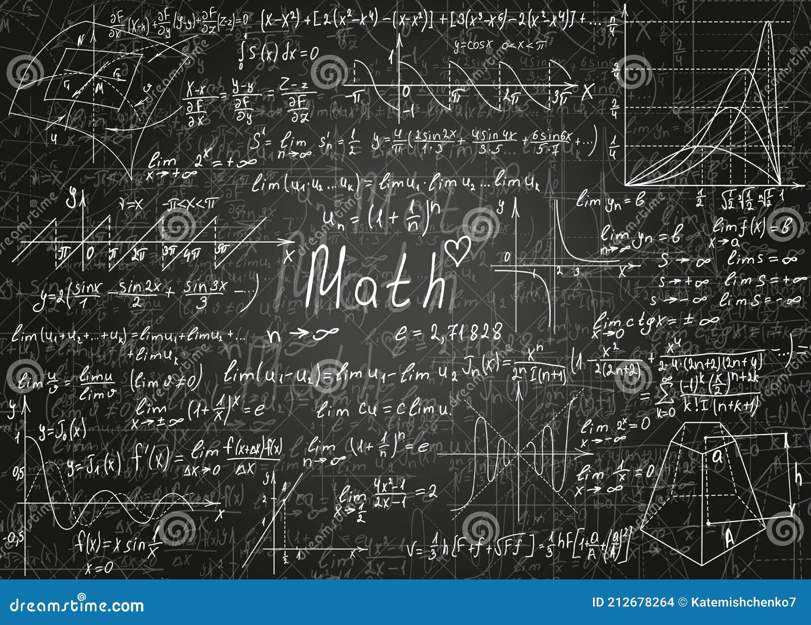 Math Physics Formulas Chalkboard Stock Illustrations – 483 Math Physics ...
