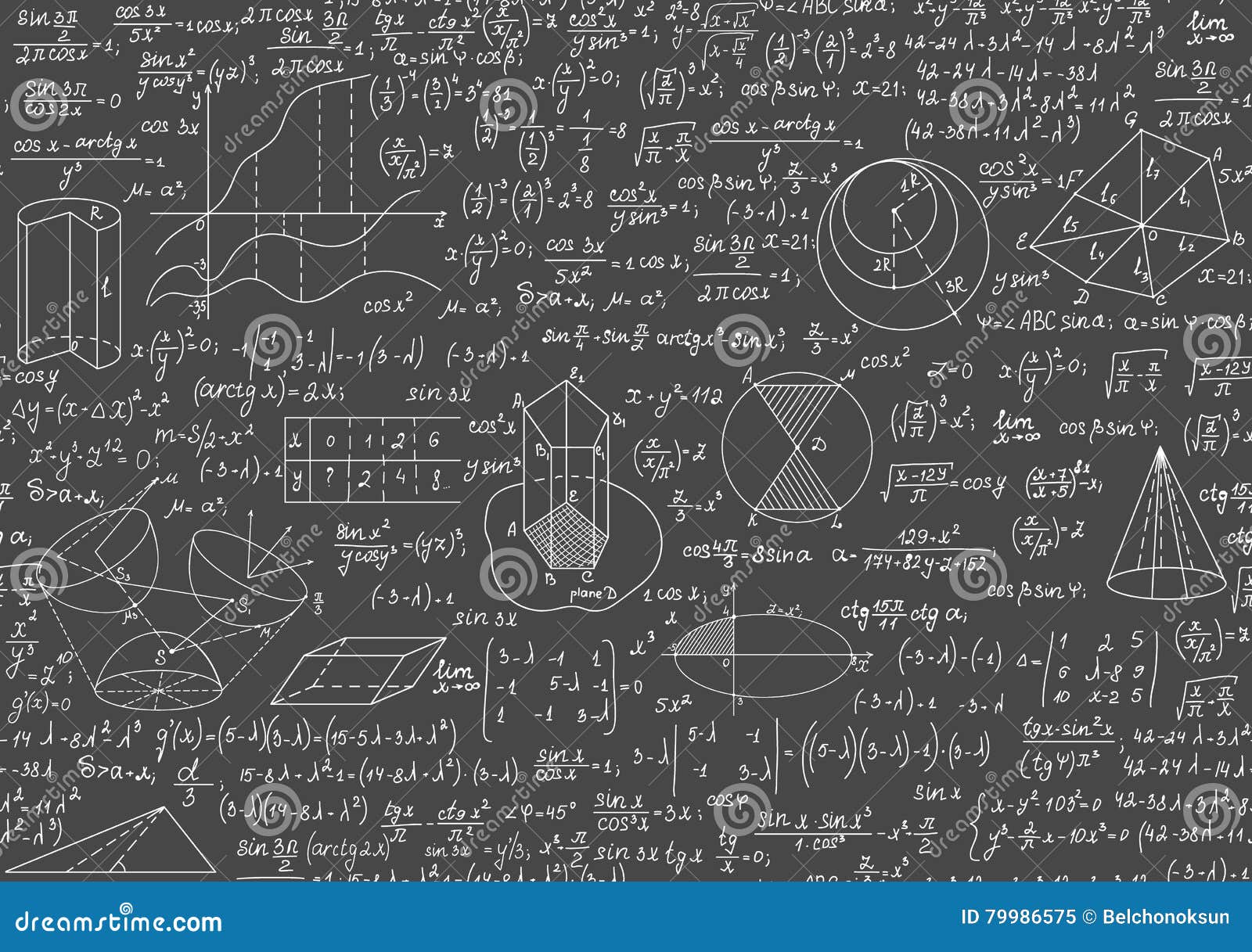Mathematical Grey Educational Seamless Texture with Handwritten School ... Mathematical Grey Educational Seamless Texture with Handwritten School ...