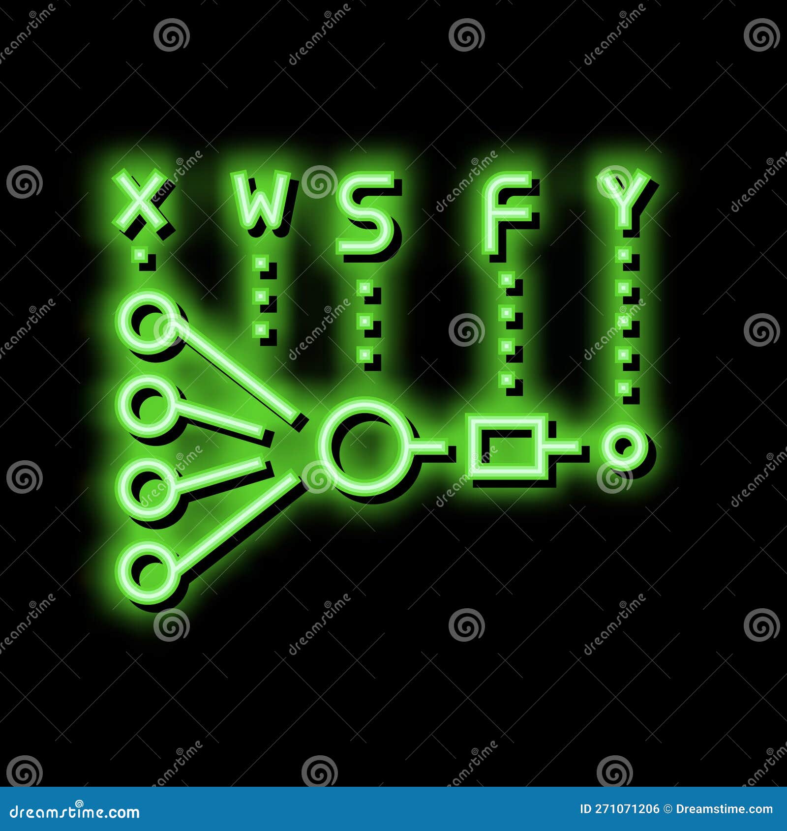 Mathematical Model Neural Network Neon Glow Icon Illustration Stock ... Mathematical Model Neural Network Neon Glow Icon Illustration Stock ...