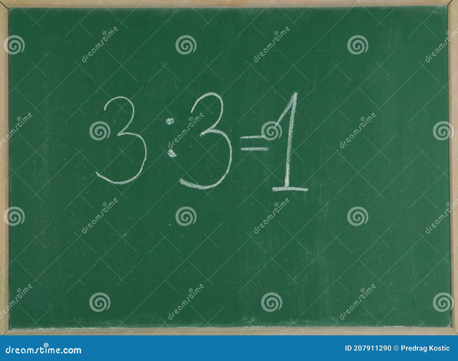 Mathematical Operation of Division of Number Stock Photo - Image of ...