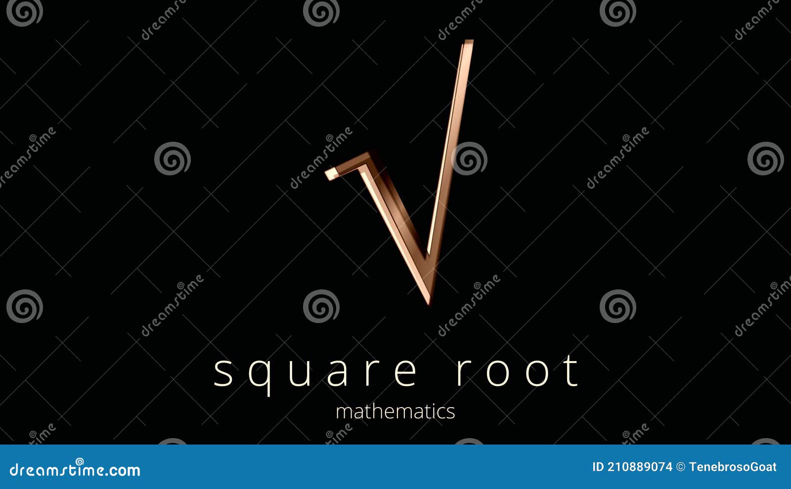 Math Operators Symbol Spotlighted On Black Background 3D Illustration ... Math Operators Symbol Spotlighted On Black Background 3D Illustration ...