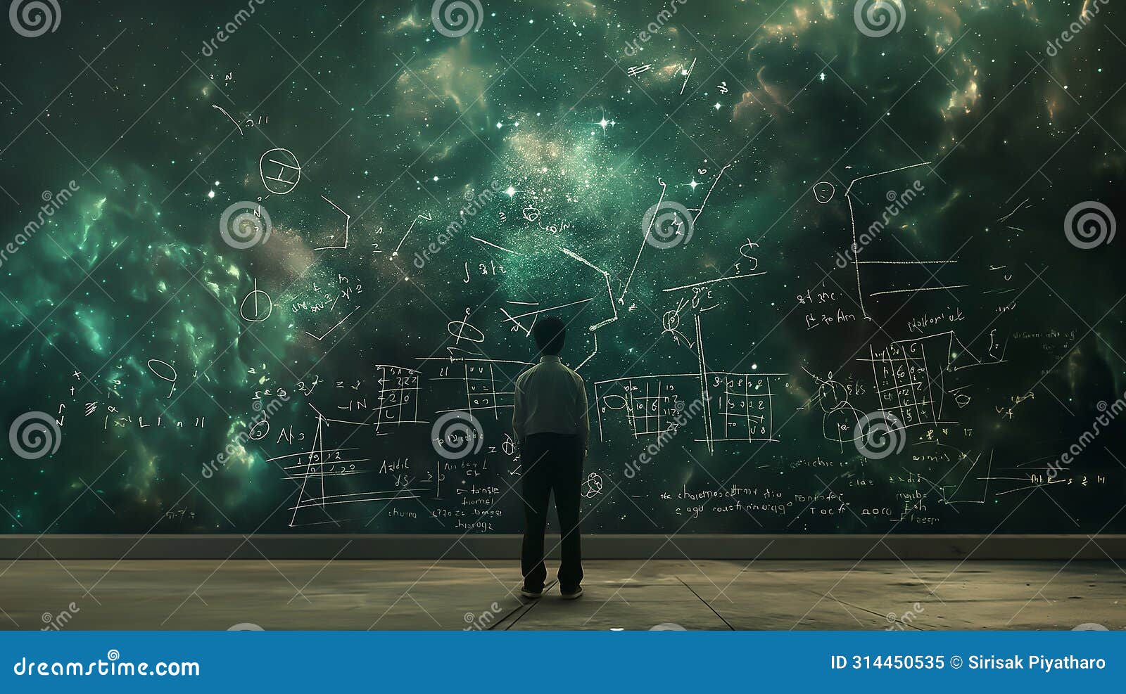 Mathematical and Physical Formulas Against the Background of a Galaxy ...