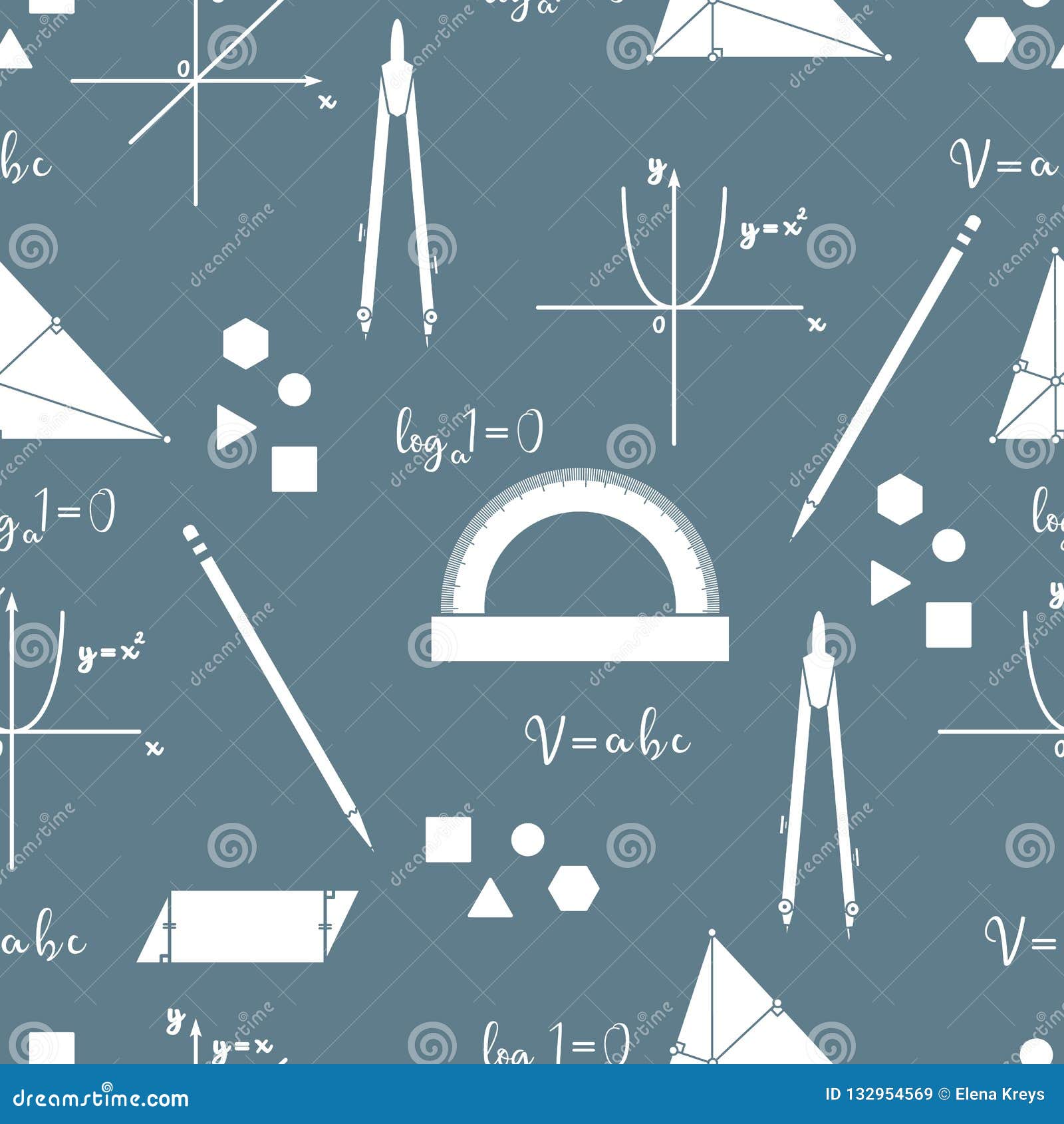 Mathematical Scientific Vector Seamless Pattern Stock Vector ... Mathematical Scientific Vector Seamless Pattern Stock Vector ...