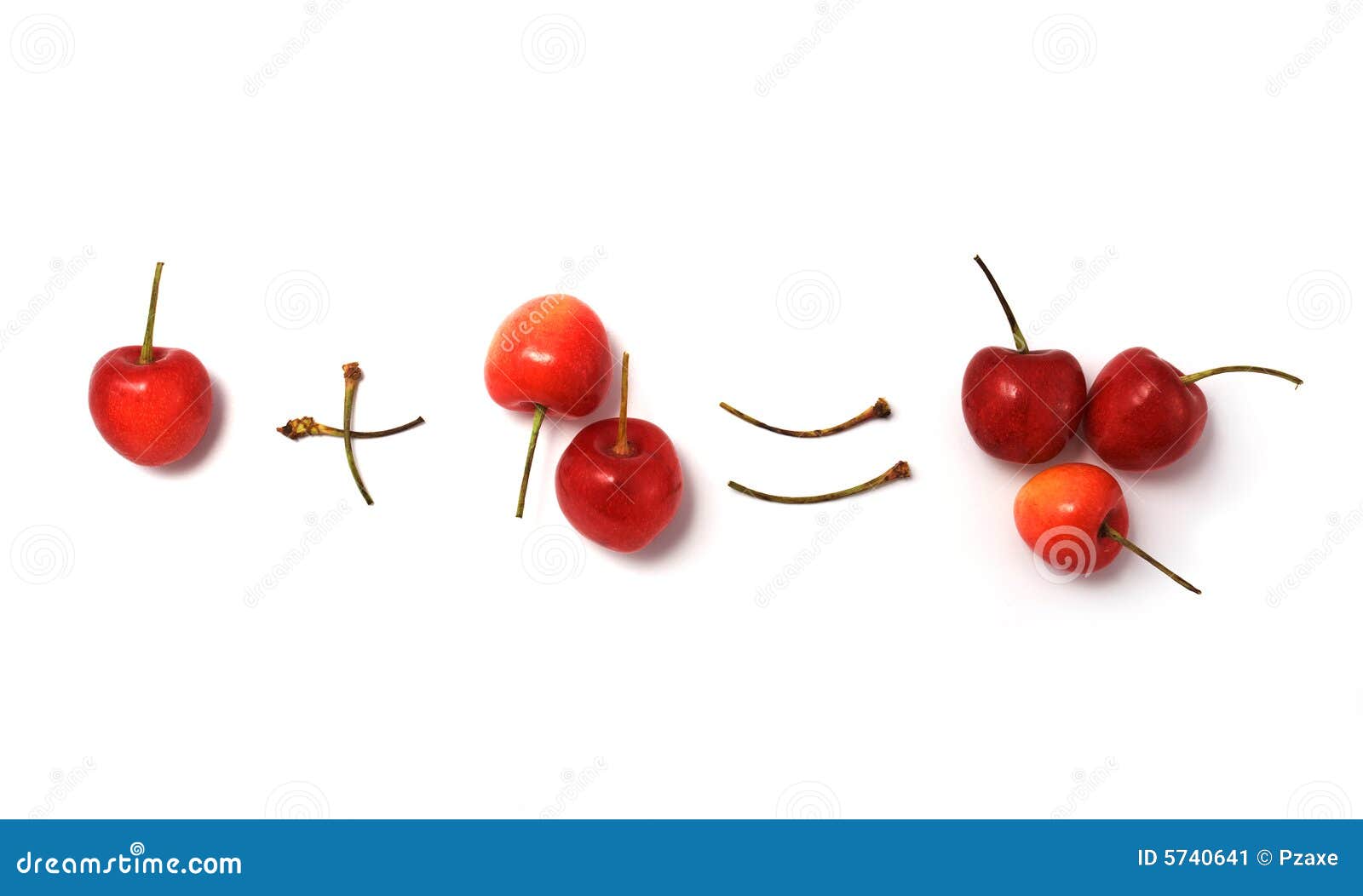 Mathematical sweet cherry stock image. Image of figure - 5740641